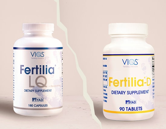 WIN - 3 Month Supply of Fertilia LQ & Fertilia D Fertility Vitamins